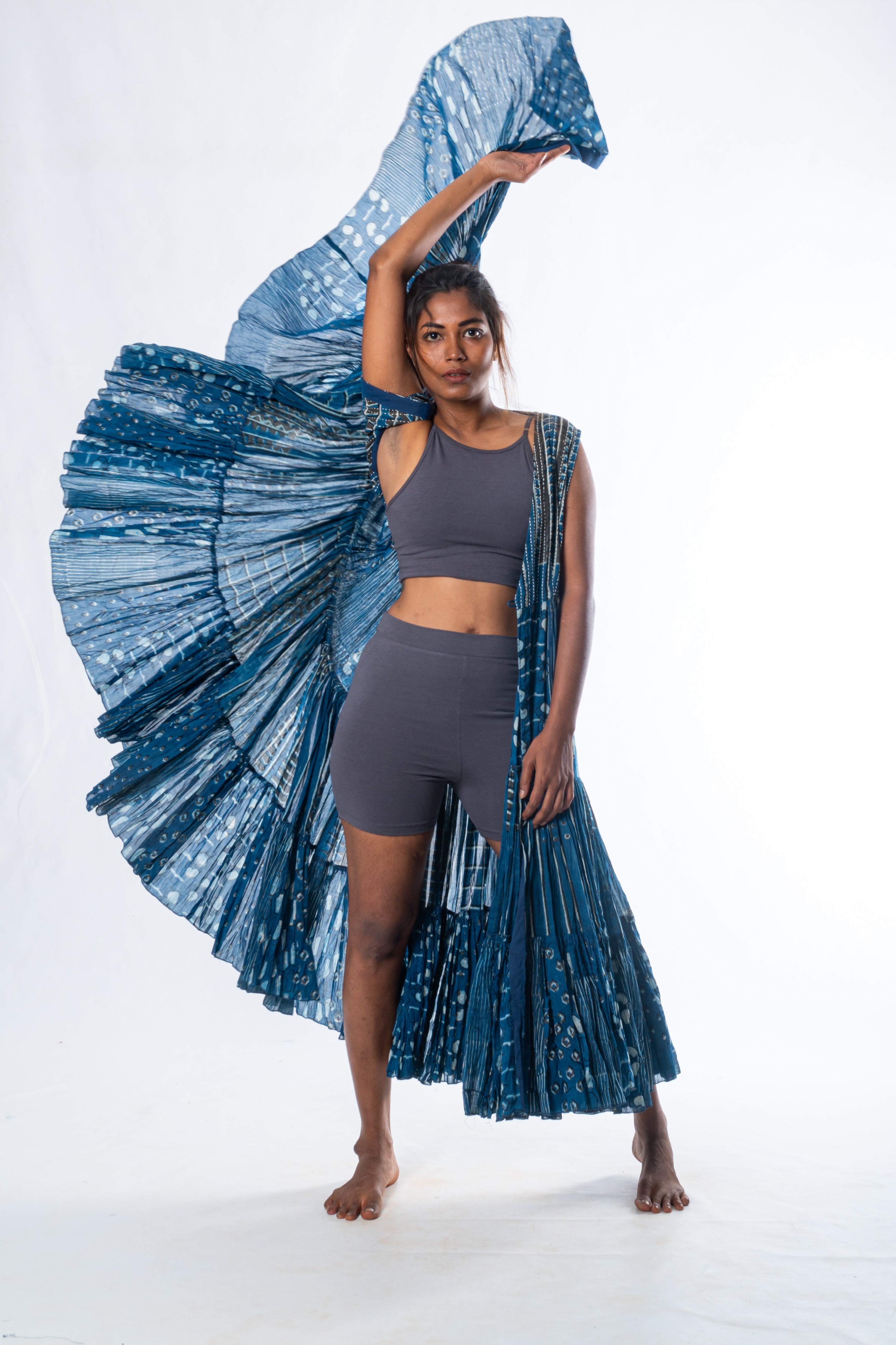 Shop PAVO Shrug/Wrap Dress for Girl | Summer Collection 2023 – Upasana ...